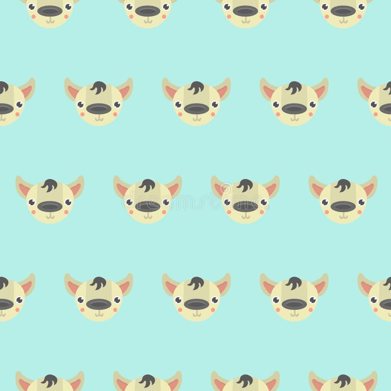 Hyena pattern. stock vector. Illustration of texture - 85353668