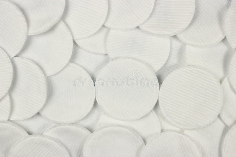 Hygiene Cotton Pads, Texture, Background Stock Photo - Image of ...