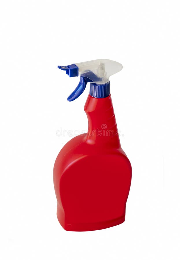 Hygienic Cleaning Spray, Isolated on White Background Stock Photo ...