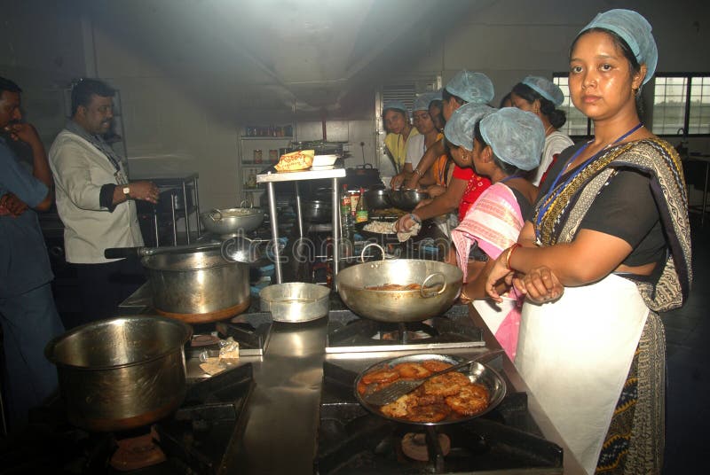 Hygienic Cooking editorial photography. Image of women - 38642527