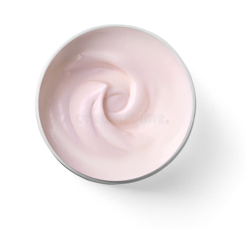 Hygienic cream, top view stock photo. Image of concept - 76381460