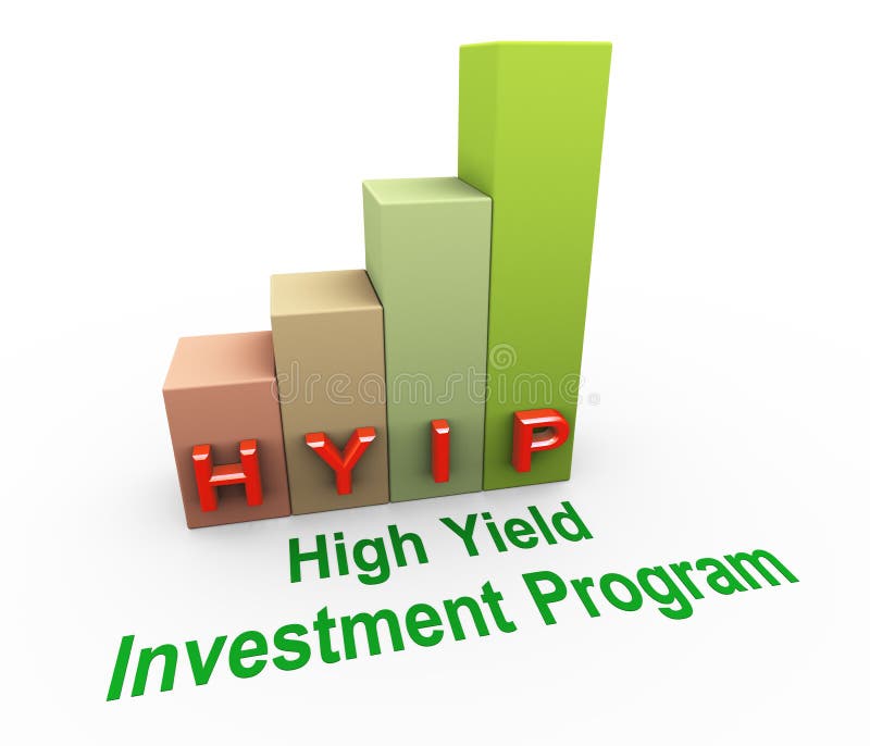 Hyip High Yield Investment Program Stock Illustration - Illustration of ...