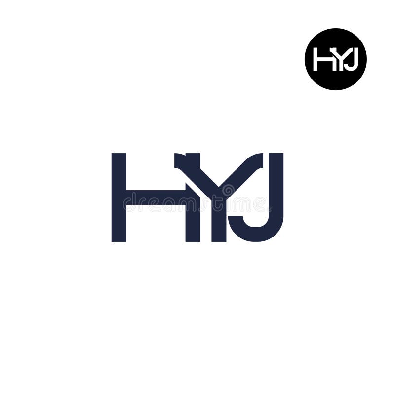 Hyj Monogram Stock Illustrations – 10 Hyj Monogram Stock Illustrations ...