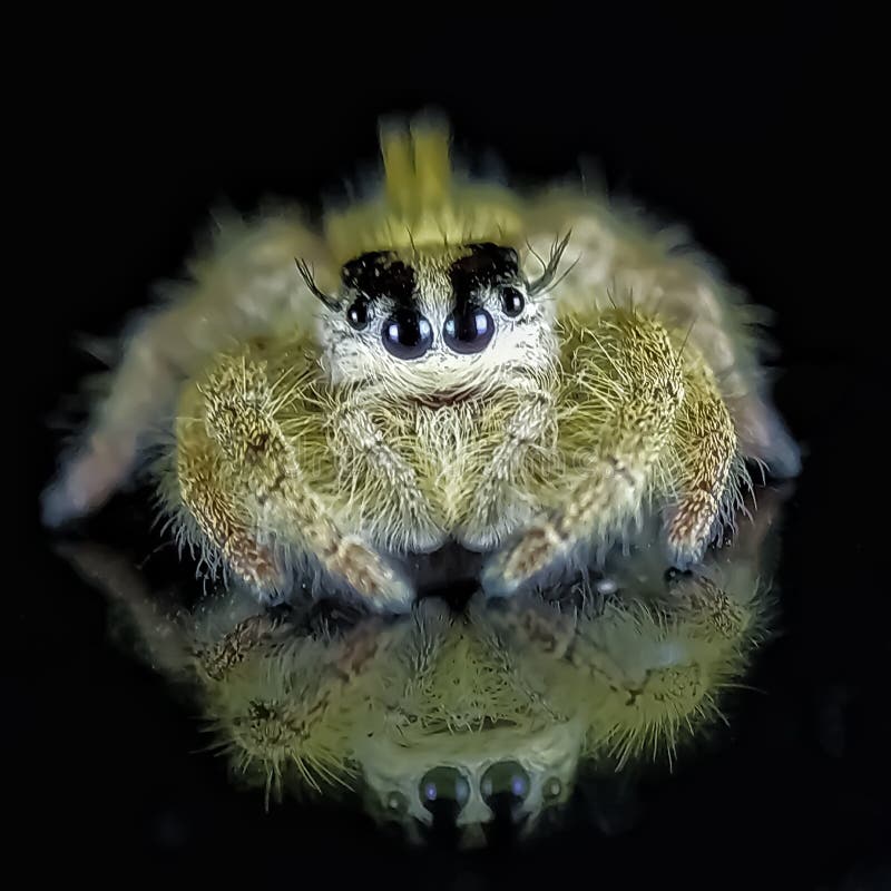 Hyllus Diardi male stock image. Image of leaf, wildlife - 199769709