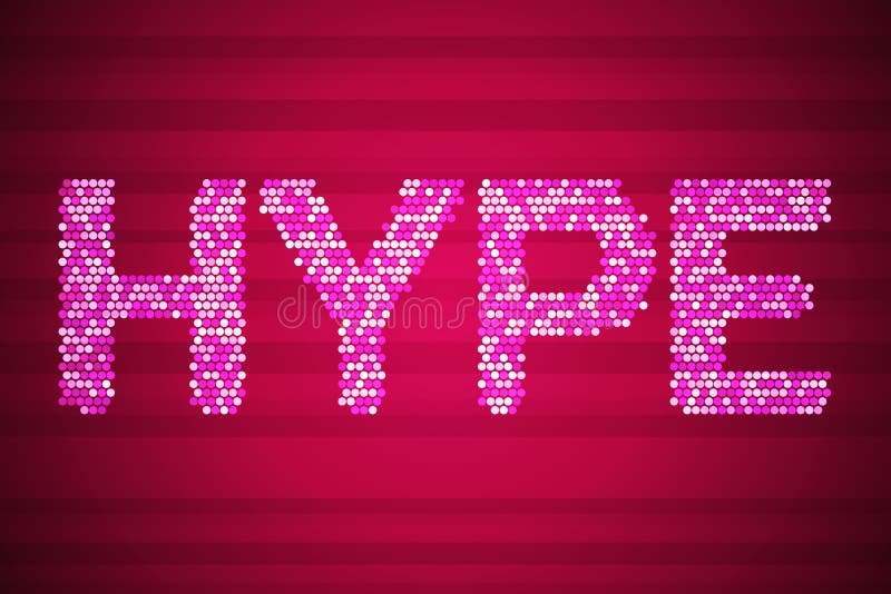 Hype. High Tech Vector Illustration Stock Vector - Illustration of ...