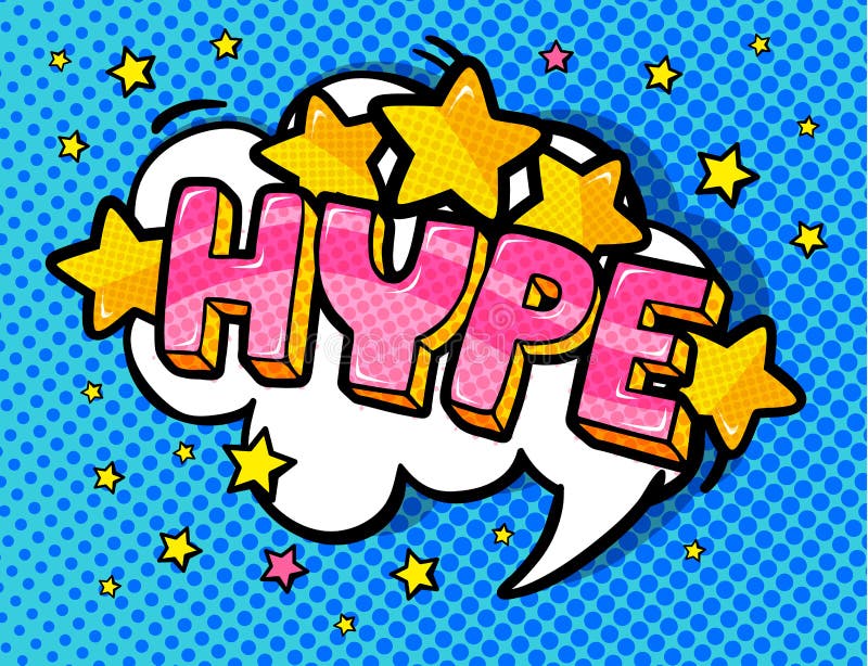 Hype. Vector Illustration on White Background. Stock Vector ...
