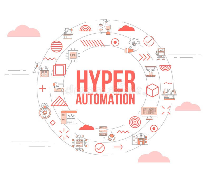 Business Hyperautomation Stock Illustrations – 22 Business ...
