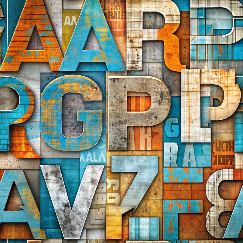 Hyper Detailed and Creative Patterns Using Letters from Different ...