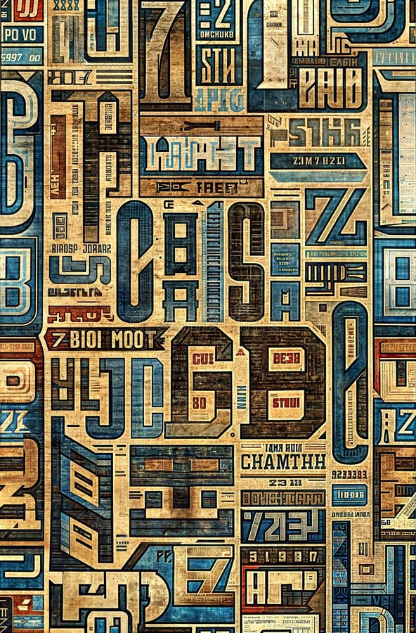 Hyper Detailed and Creative Patterns Using Letters from Different ...