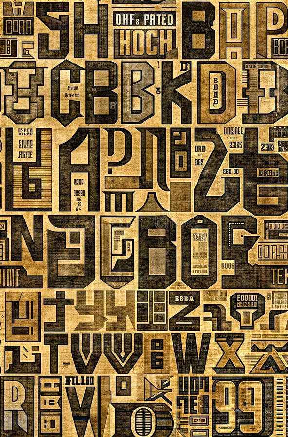 Hyper Detailed and Creative Patterns Using Letters from Different ...