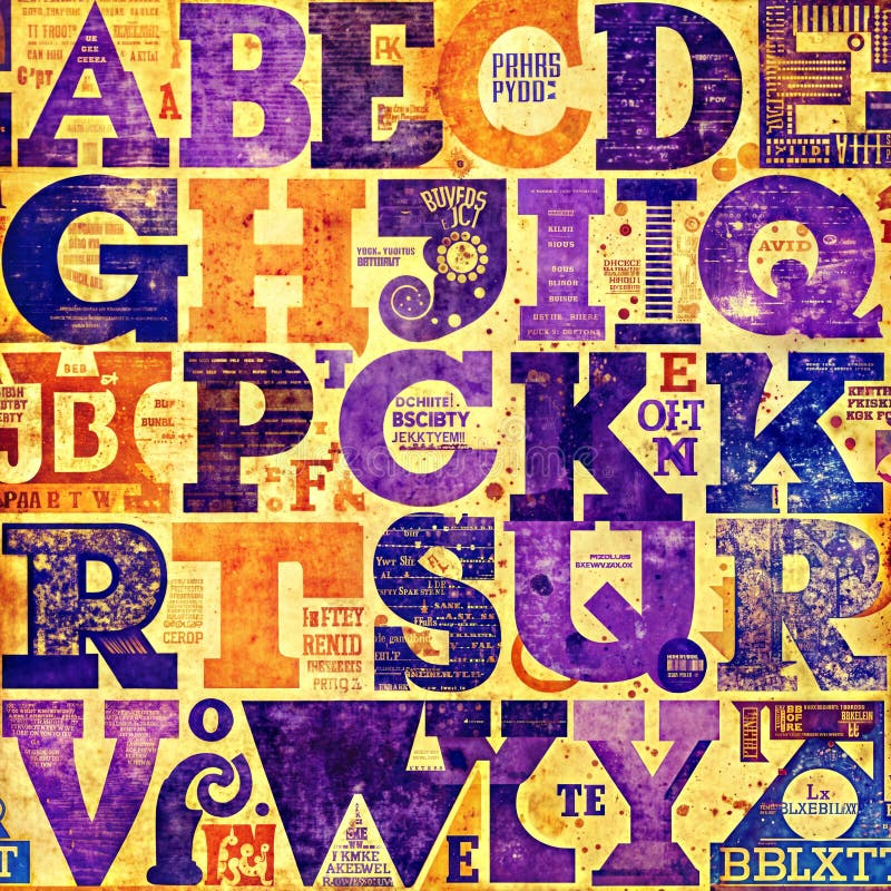 Hyper Detailed and Creative Patterns Using Letters from Different ...