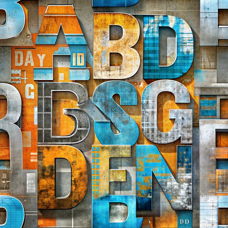Hyper Detailed and Creative Patterns Using Letters from Different ...