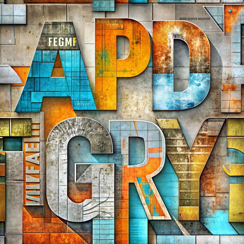 Hyper Detailed and Creative Patterns Using Letters from Different ...