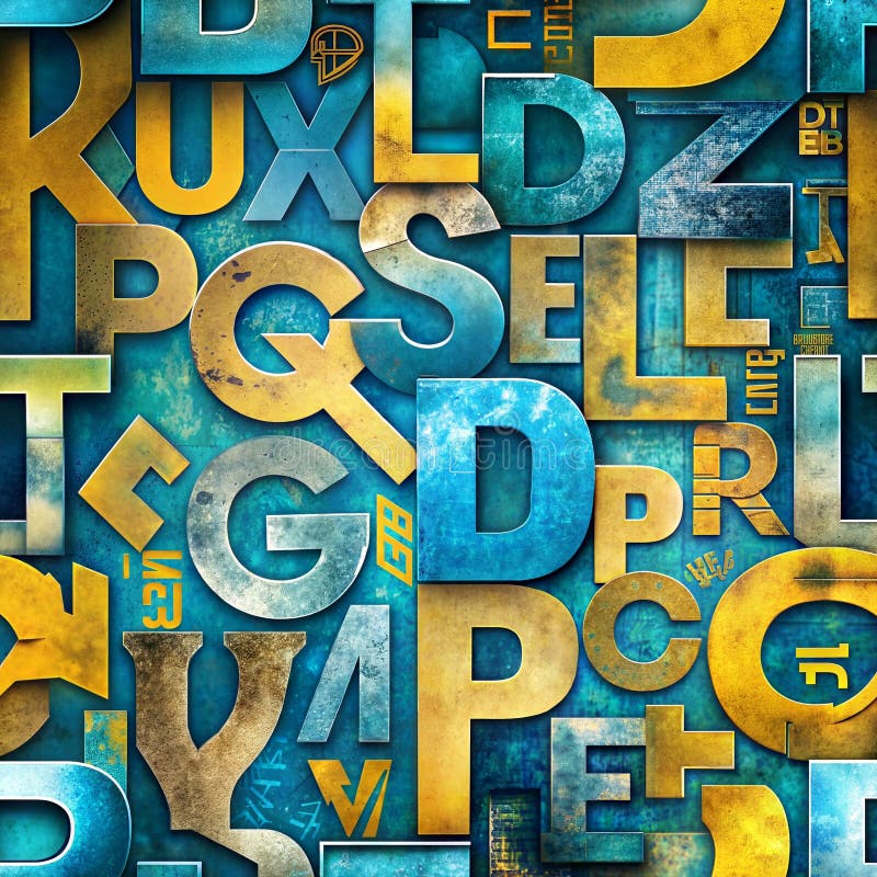 Hyper Detailed and Creative Patterns Using Letters from Different ...