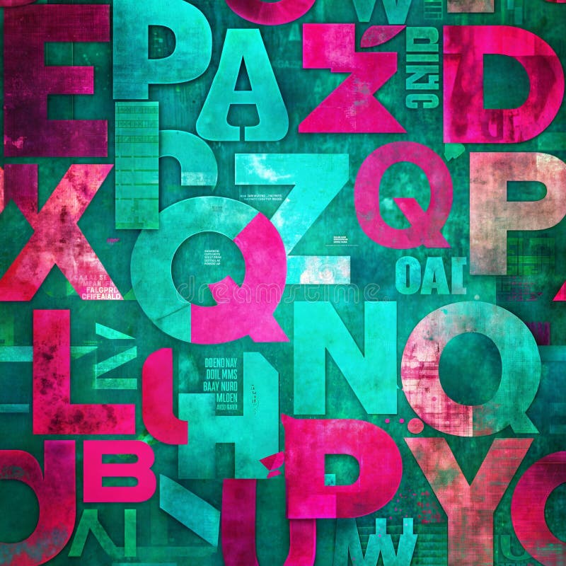 Hyper Detailed and Creative Patterns Using Letters from Different ...