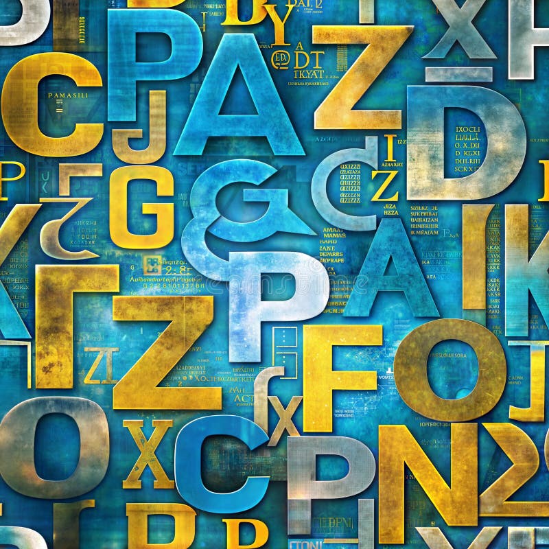 Hyper Detailed and Creative Patterns Using Letters from Different ...