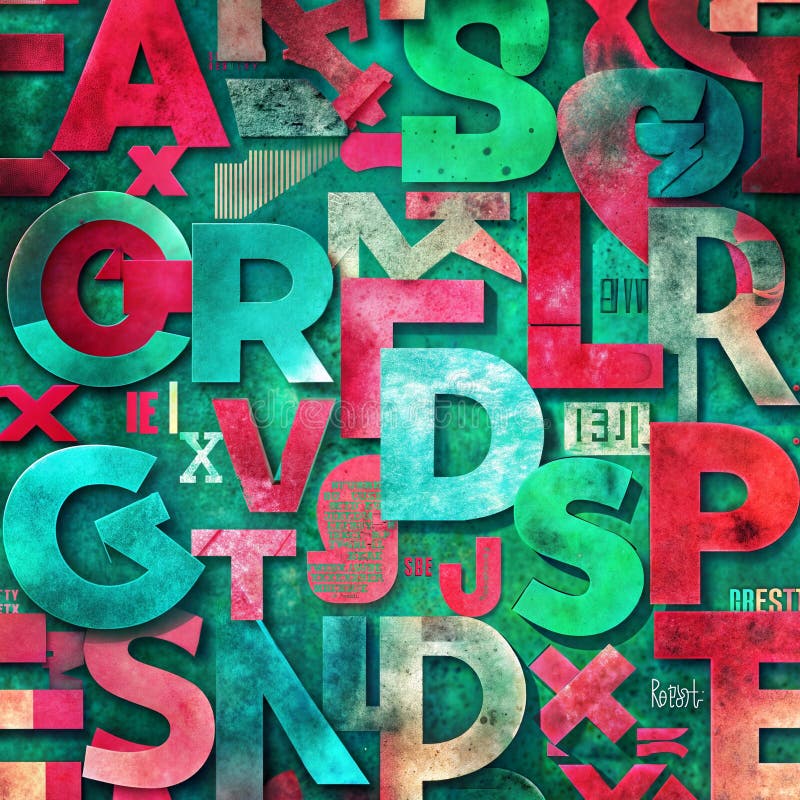 Hyper Detailed and Creative Patterns Using Letters from Different ...
