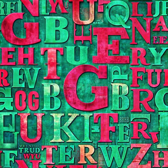 Hyper Detailed and Creative Patterns Using Letters from Different ...