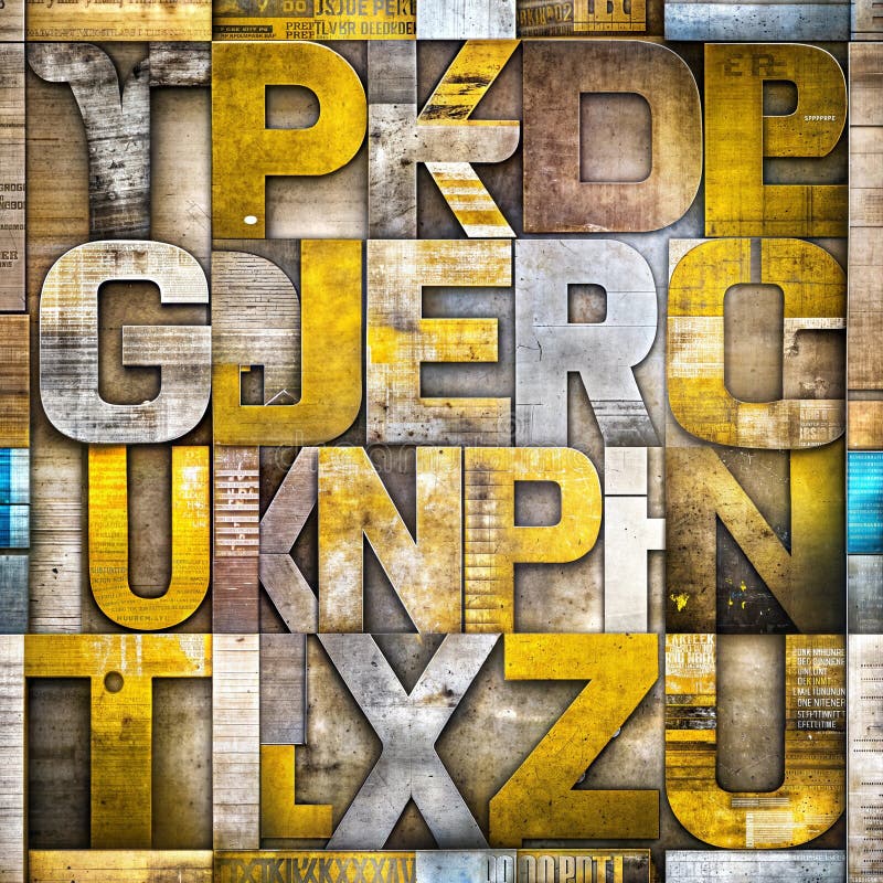 Hyper Detailed and Creative Patterns Using Letters from Different ...