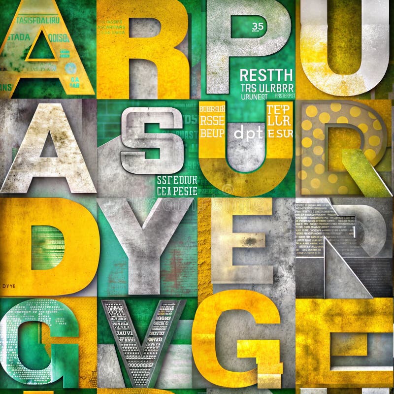 Hyper Detailed and Creative Patterns Using Letters from Different ...