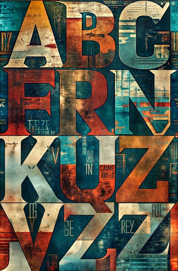 Hyper Detailed and Creative Patterns Using Letters from Different ...