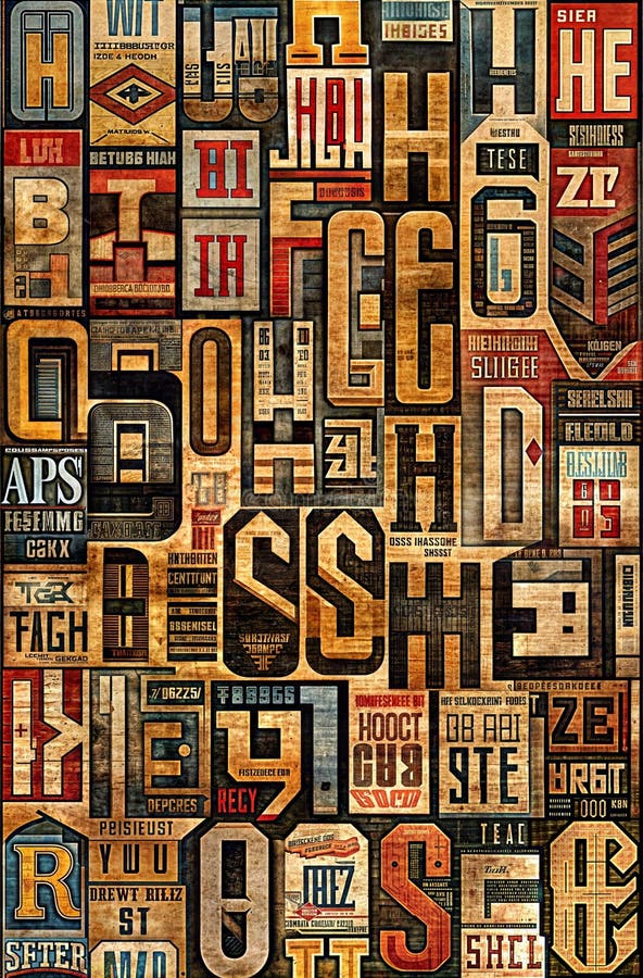 Hyper Detailed and Creative Patterns Using Letters from Different ...