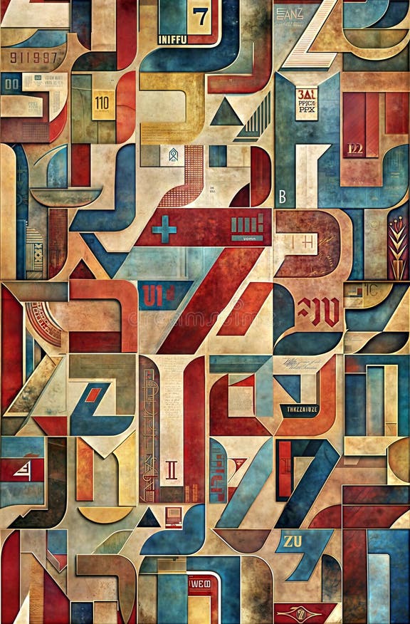 Hyper Detailed and Creative Patterns Using Letters from Different ...