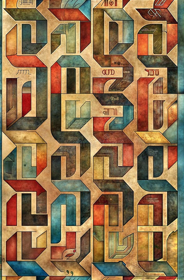 Hyper Detailed and Creative Patterns Using Letters from Different ...