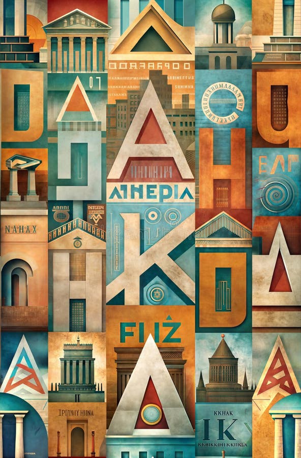 Hyper Detailed and Creative Patterns Using Letters from Different ...