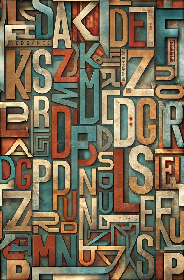 Hyper Detailed and Creative Patterns Using Letters from Different ...