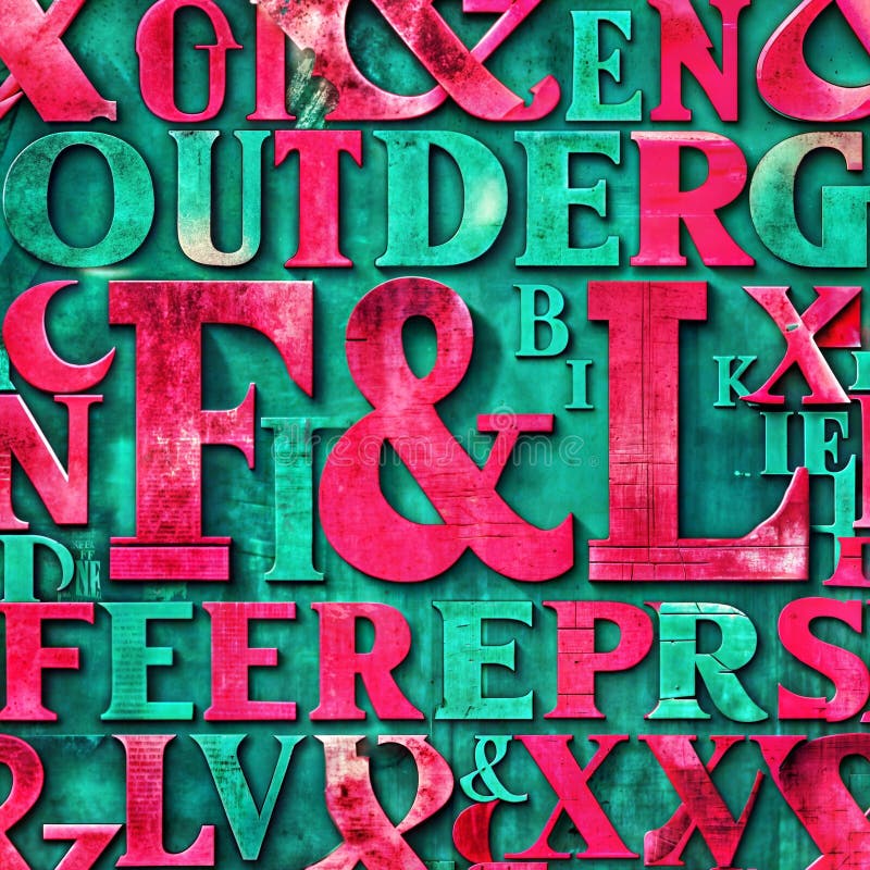 Hyper Detailed and Creative Patterns Using Letters from Different ...