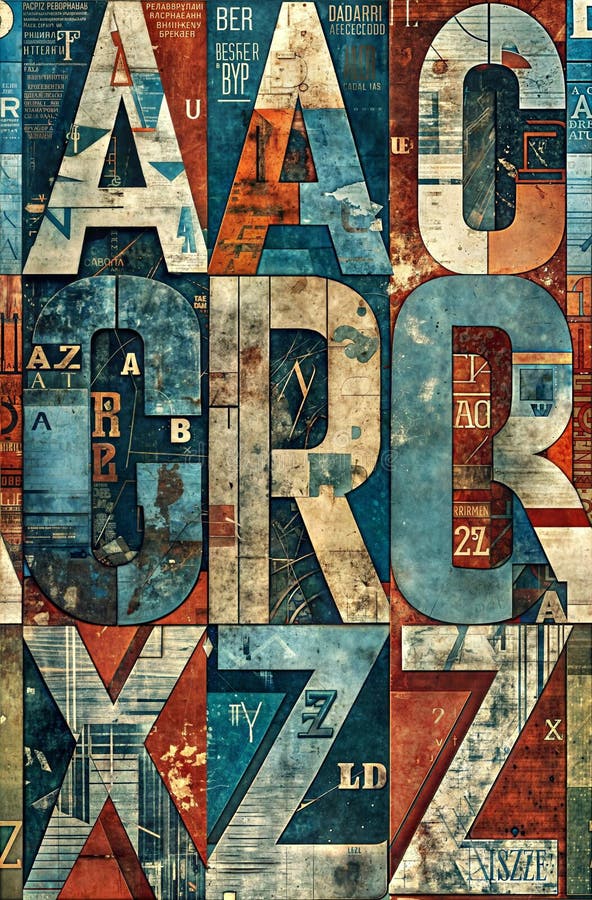 Hyper Detailed and Creative Patterns Using Letters from Different ...