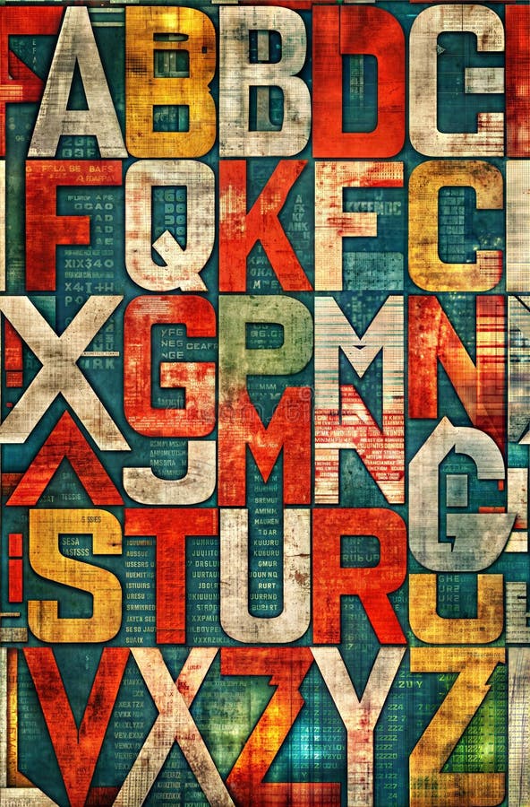 Hyper Detailed and Creative Patterns Using Letters from Different ...