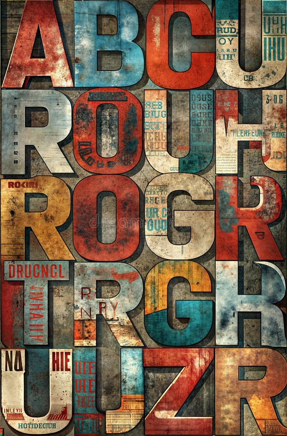 Hyper Detailed and Creative Patterns Using Letters from Different ...