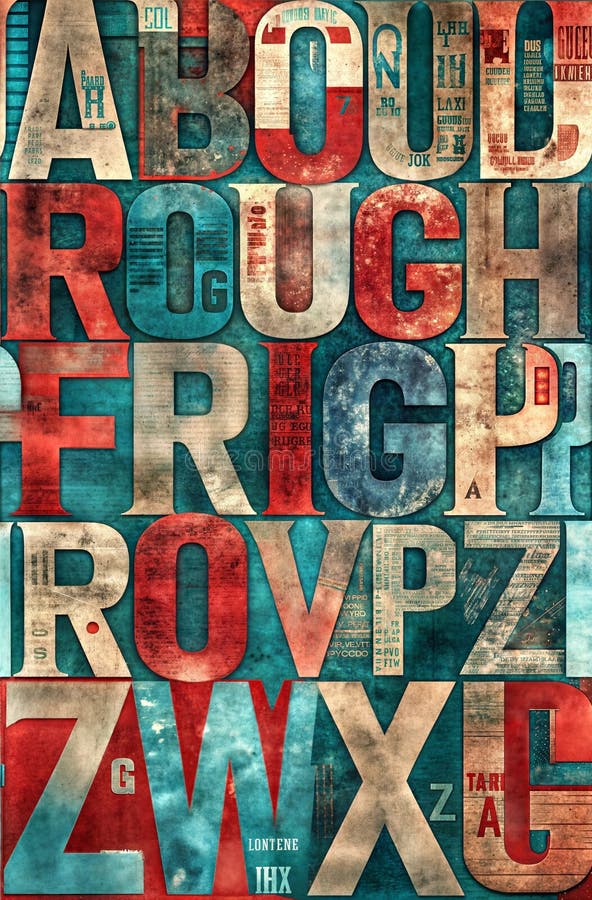 Hyper Detailed and Creative Patterns Using Letters from Different ...