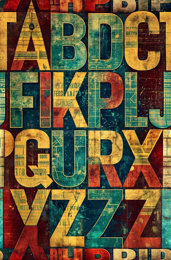 Hyper Detailed and Creative Patterns Using Letters from Different ...