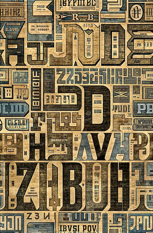 Hyper Detailed and Creative Patterns Using Letters from Different ...