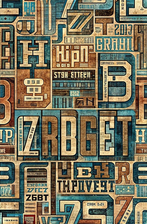 Hyper Detailed and Creative Patterns Using Letters from Different ...