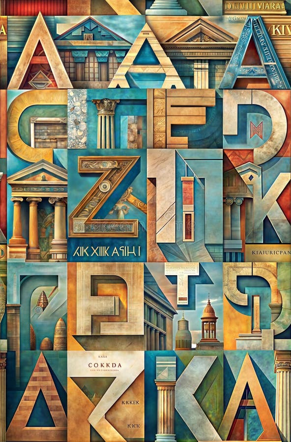 Hyper Detailed and Creative Patterns Using Letters from Different ...