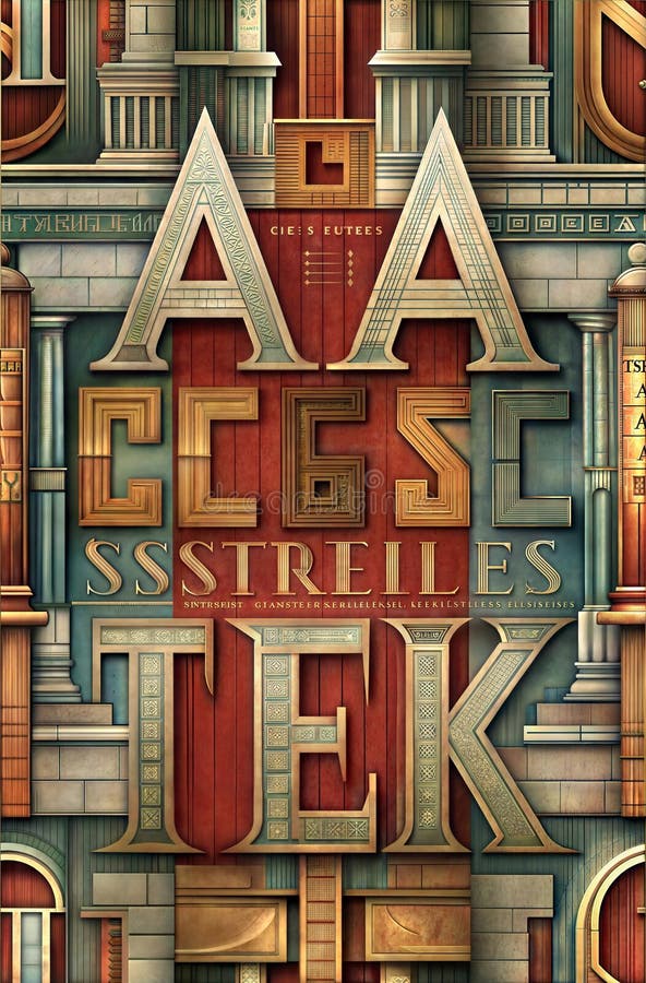 Hyper Detailed and Creative Patterns Using Letters from Different ...