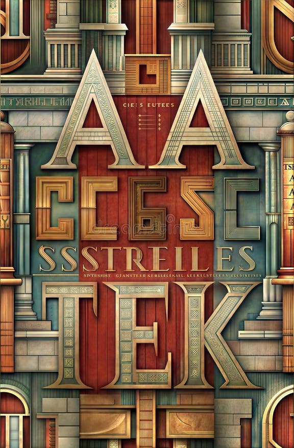 Hyper Detailed and Creative Patterns Using Letters from Different ...