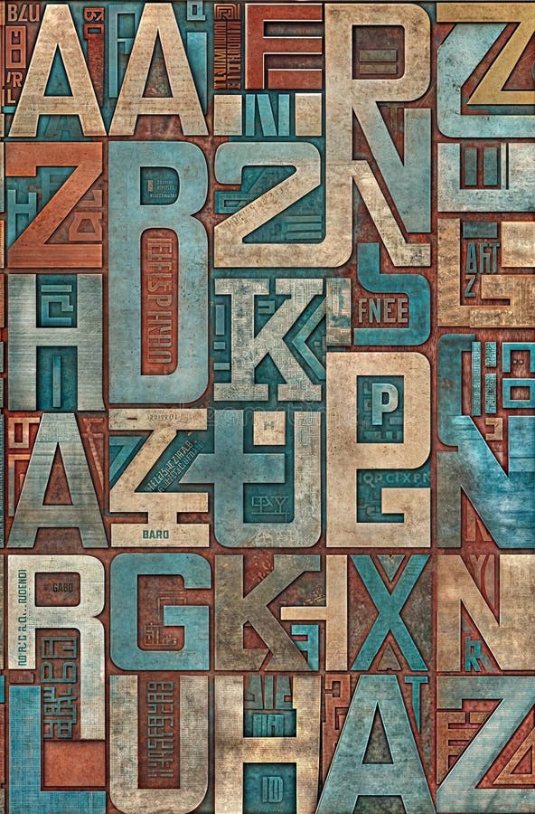 Hyper Detailed and Creative Patterns Using Letters from Different ...