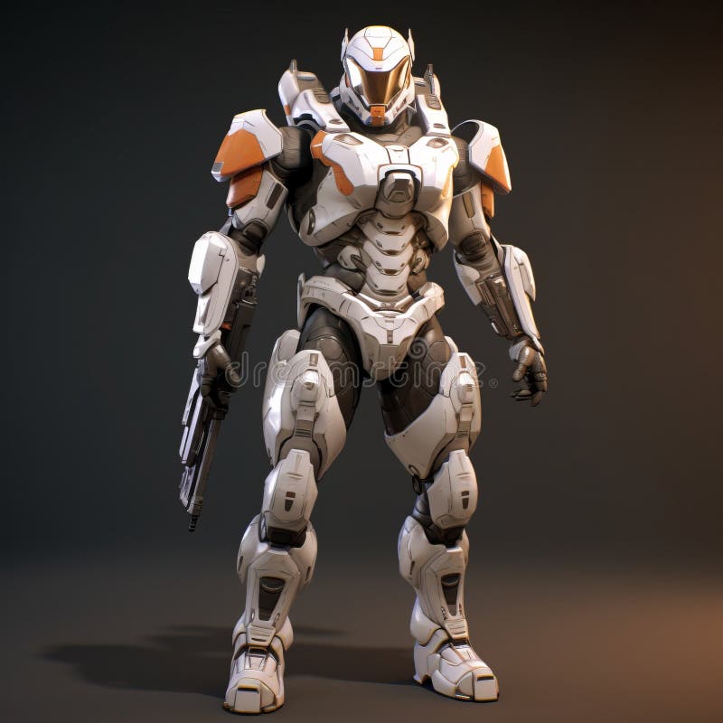 Hyper-detailed 3d Master Sergeant Character Model in High-mobility ...