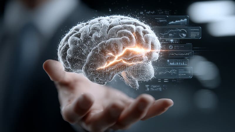 A Hyper-detailed 3D Rendering Featuring a Business Professional Holding ...