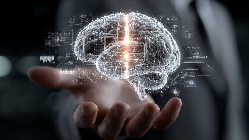 A Hyper-detailed 3D Rendering Featuring a Business Professional Holding ...