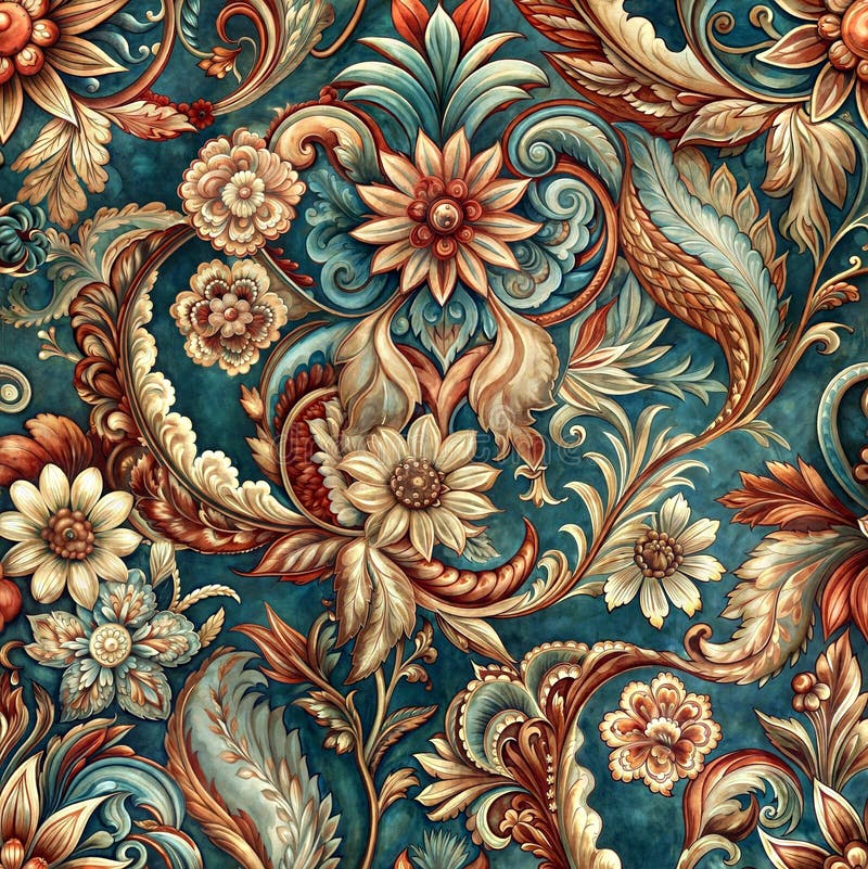 Hyper-detailed Fabric and Tissue Pattern, for Designs and Illustrations ...