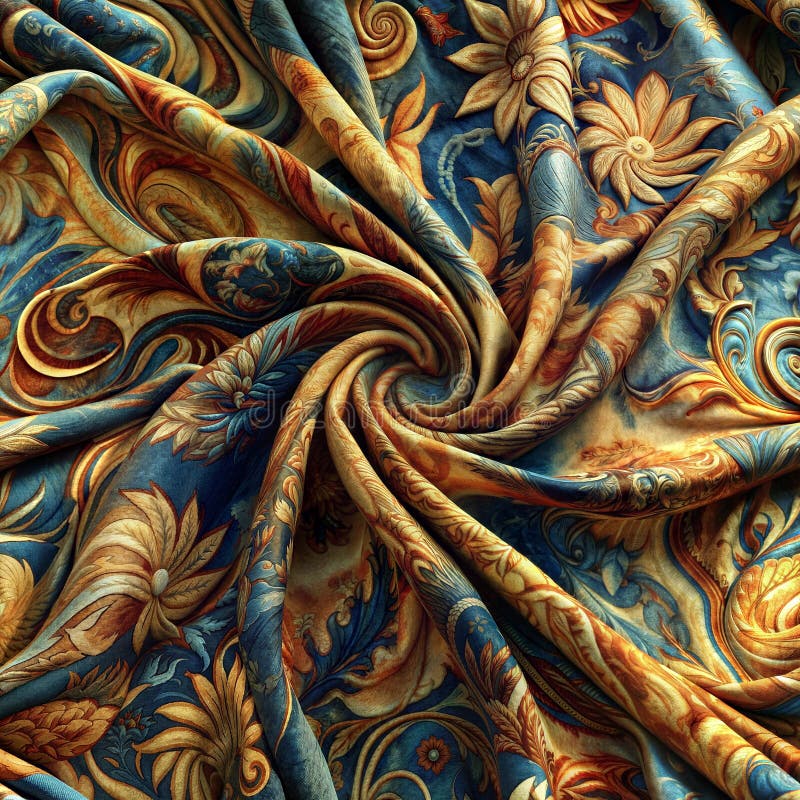 Hyper-detailed Fabric and Tissue Pattern, for Designs and Illustrations ...