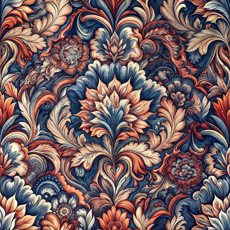 Hyper-detailed Fabric and Tissue Pattern, for Designs and Illustrations ...