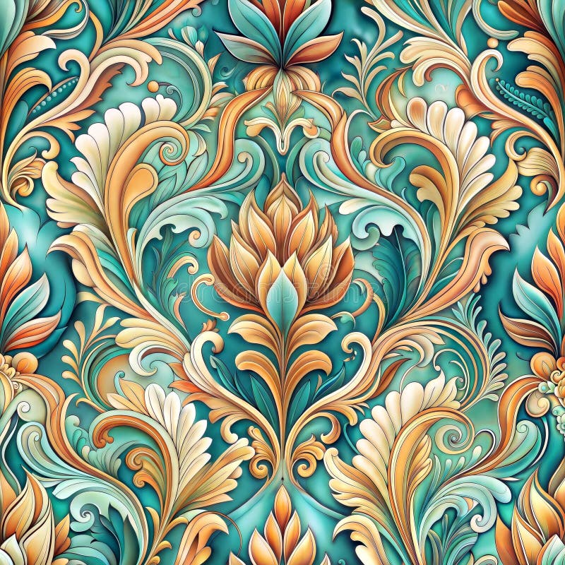 Hyper-detailed Fabric and Tissue Pattern, for Designs and Illustrations ...