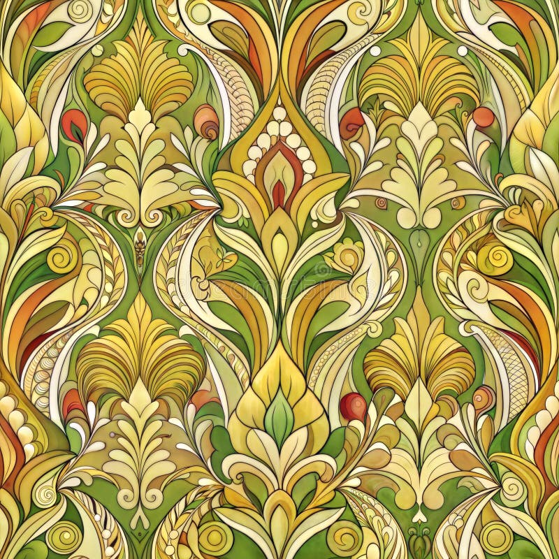 Hyper-detailed Fabric and Tissue Pattern, for Designs and Illustrations ...